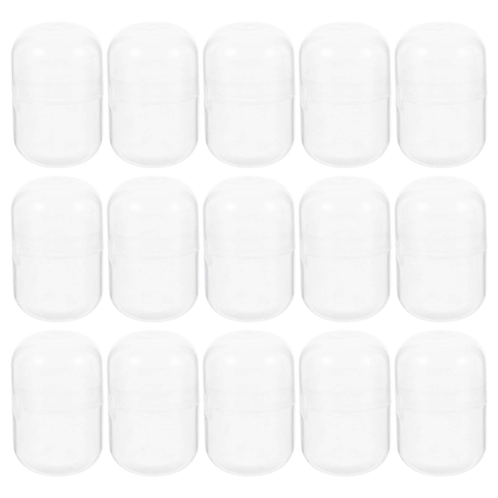 Yongwei Fillable Capsules 50Pcs Vending Machine Capsules Plastic Empty ...