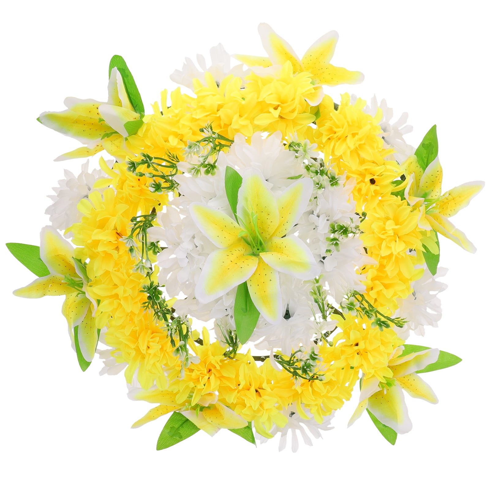Yongwei Funeral Flowers Sacrifice Wreath Artificial Flower Wreath ...