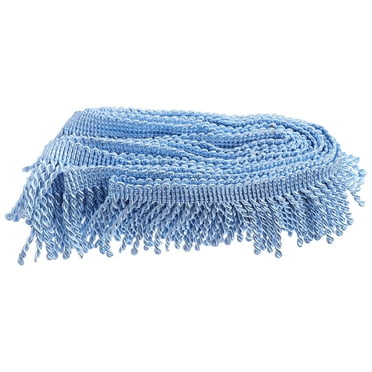 10Yards Ruffled Elastic Trim Sky Blue Tulle Trim Fabric Stretch Ruffle ...