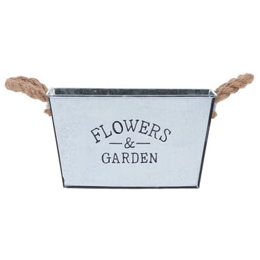 VANCORE Shabby Chic Metal Flower Vase - Rustic Farmhouse Decor for ...