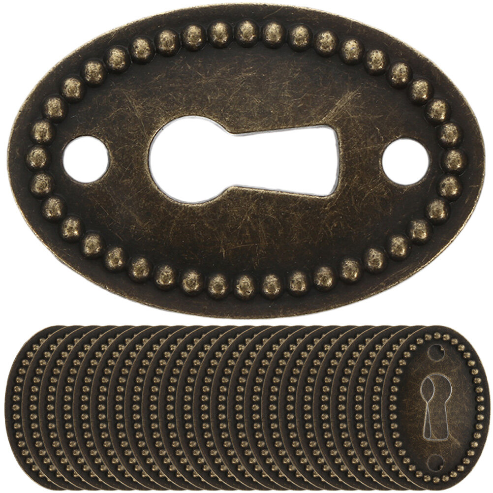 Yongwei Vintage Keyhole Insert 24pcs Furniture Cover for Cabinet ...