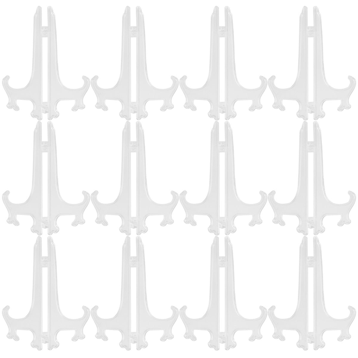 PAMINGONO Folding Display Stand Material 12Set 5.3x2.4x6.9in - Walmart.com