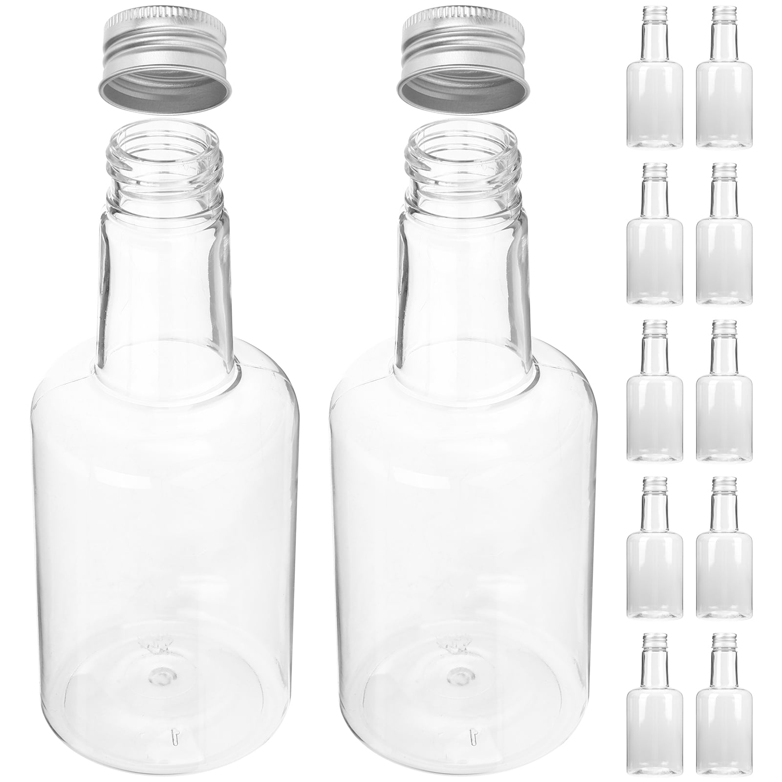 Yongwei juice bottle 12pcs Empty Juice Bottle Beverage Bottle Cold ...