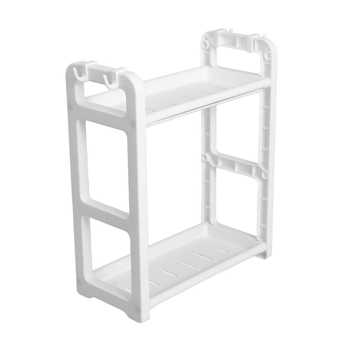 Yongwei tabletop rack 2-Tier Table Standing Rack Kitchen Bathroom Shelf ...