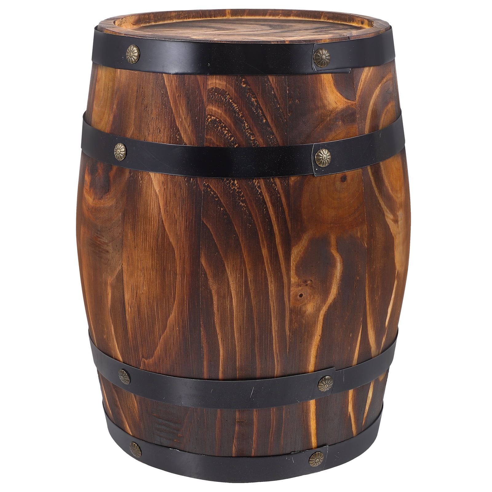 Yongwei wood barrel Wood Wine Barrel Decor Wine Barrel Ornament Retro ...