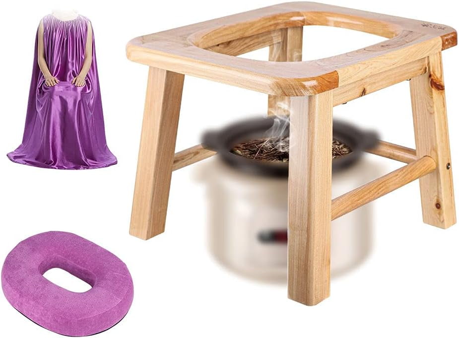 Yoni Steam Seat with Gown, V Steam Kit for Women, Postpartum Care ...