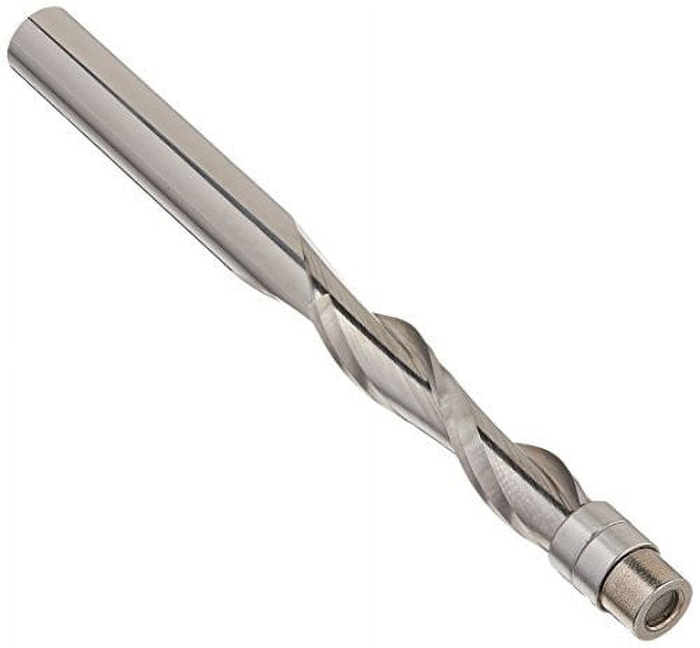 Yonico 14121 1/4-Inch Up-Cut Flush Trim Solid Carbide Spiral Router Bit ...
