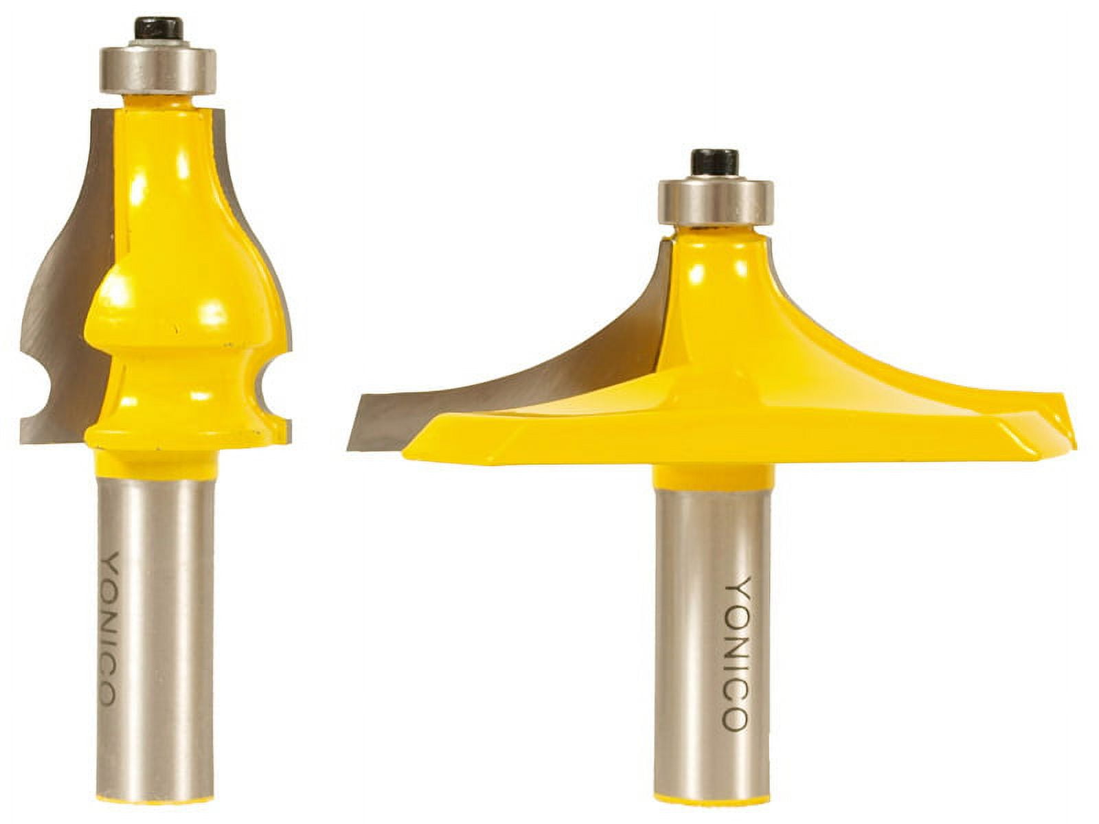 Yonico 2 Bit Handrail Router Bit Set 18223 - Walmart.com