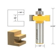 Yonico 3/8" Slot Slotting & Rabbeting Router Bit - 1/4" Shank - 14186q ...