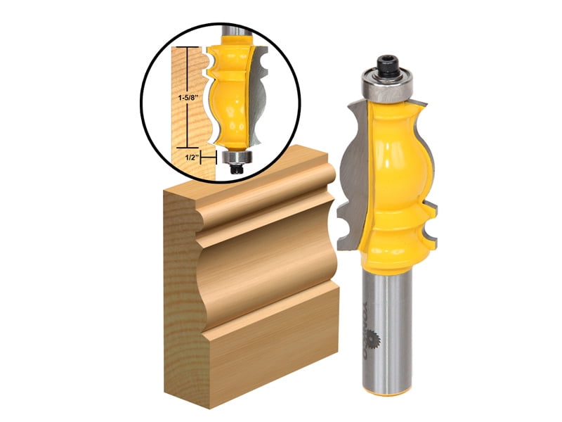 Yonico Architectural Molding Router Bit - 16131 - Walmart.com