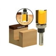 Yonico Flush Trim/Template Router Bit with Shank Bearing - 5/8" x 3/4 ...
