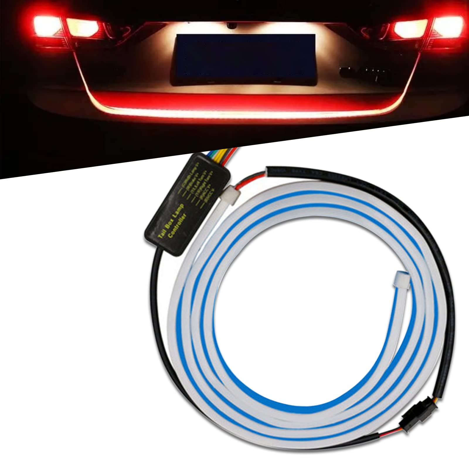 Yonput 1 PC LED CM31 Third Brake Light Strip, 59 Inch Universal Car ...