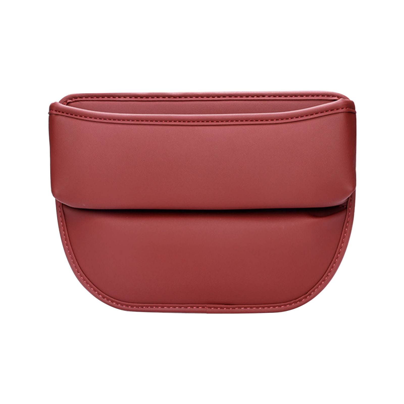 Yonrjhukm Car Seat Organizer, Leather Cup Bag Seat Storage, Adjustable Car Seat Organizer for ...