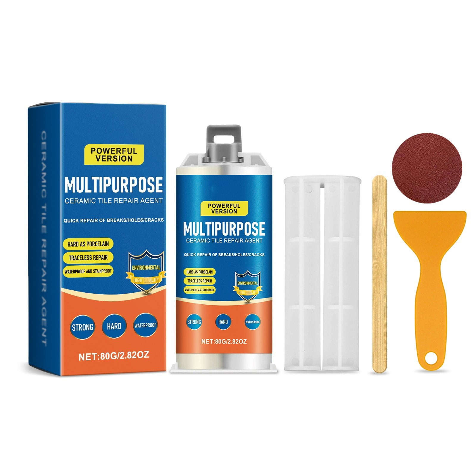 Yonrjhukm Ceramic Tile Repair Paste - Multi-Purpose Tile Repair Paste ...