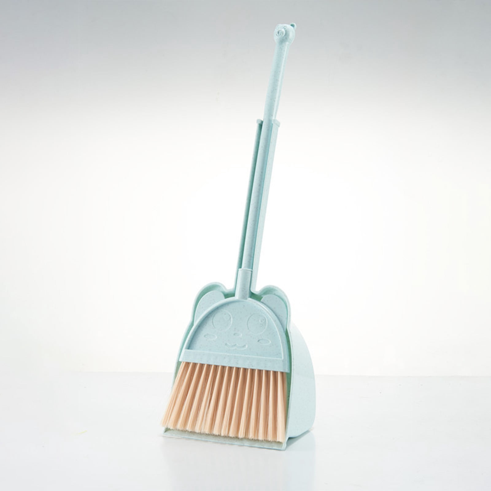 Yonrjhukm Children's Broom and Dustpan Set for Home Cleaning, Stainless ...