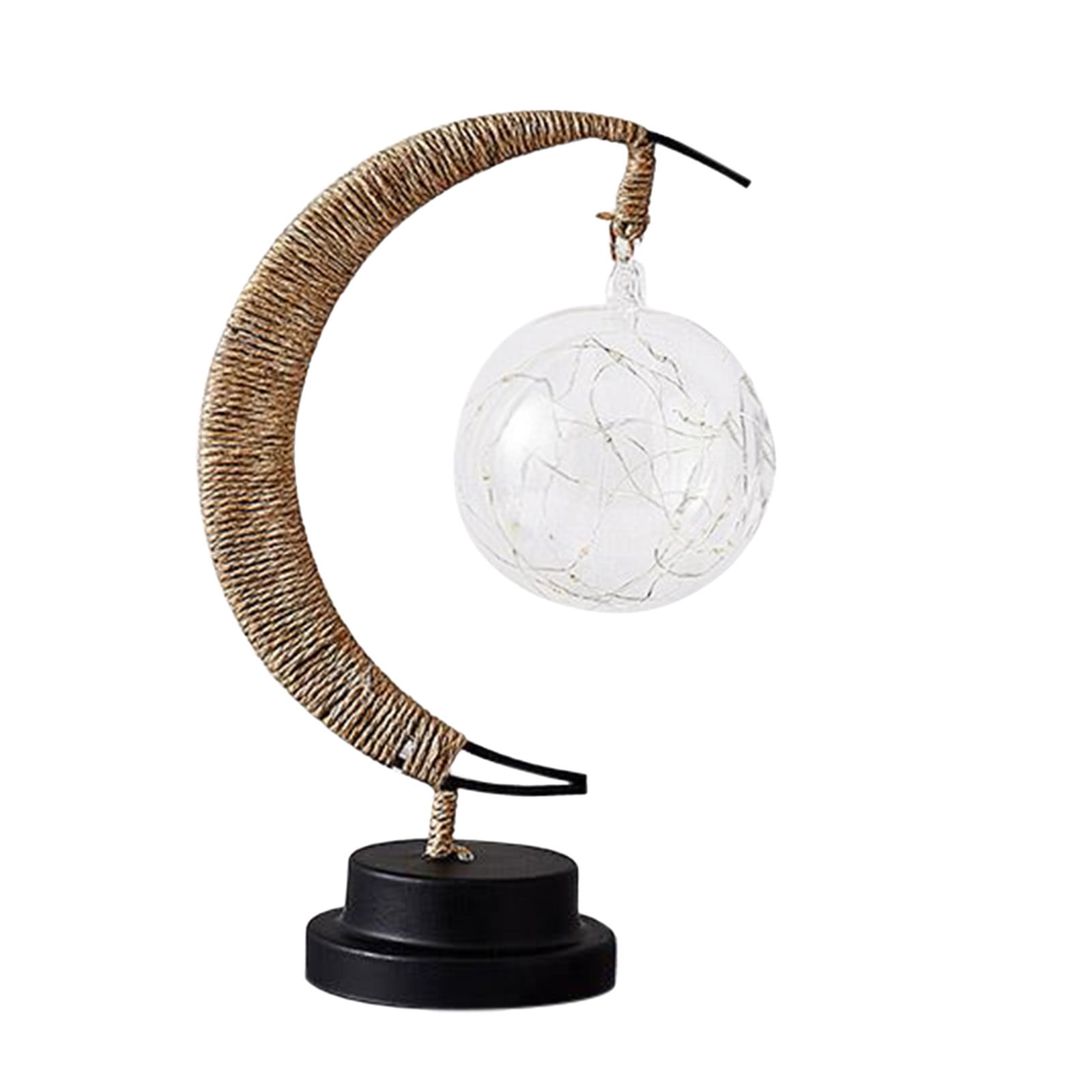 Yonrjhukm Lunar Lamp, Magic Moon Shape Lamp, LED Crescent Light ...