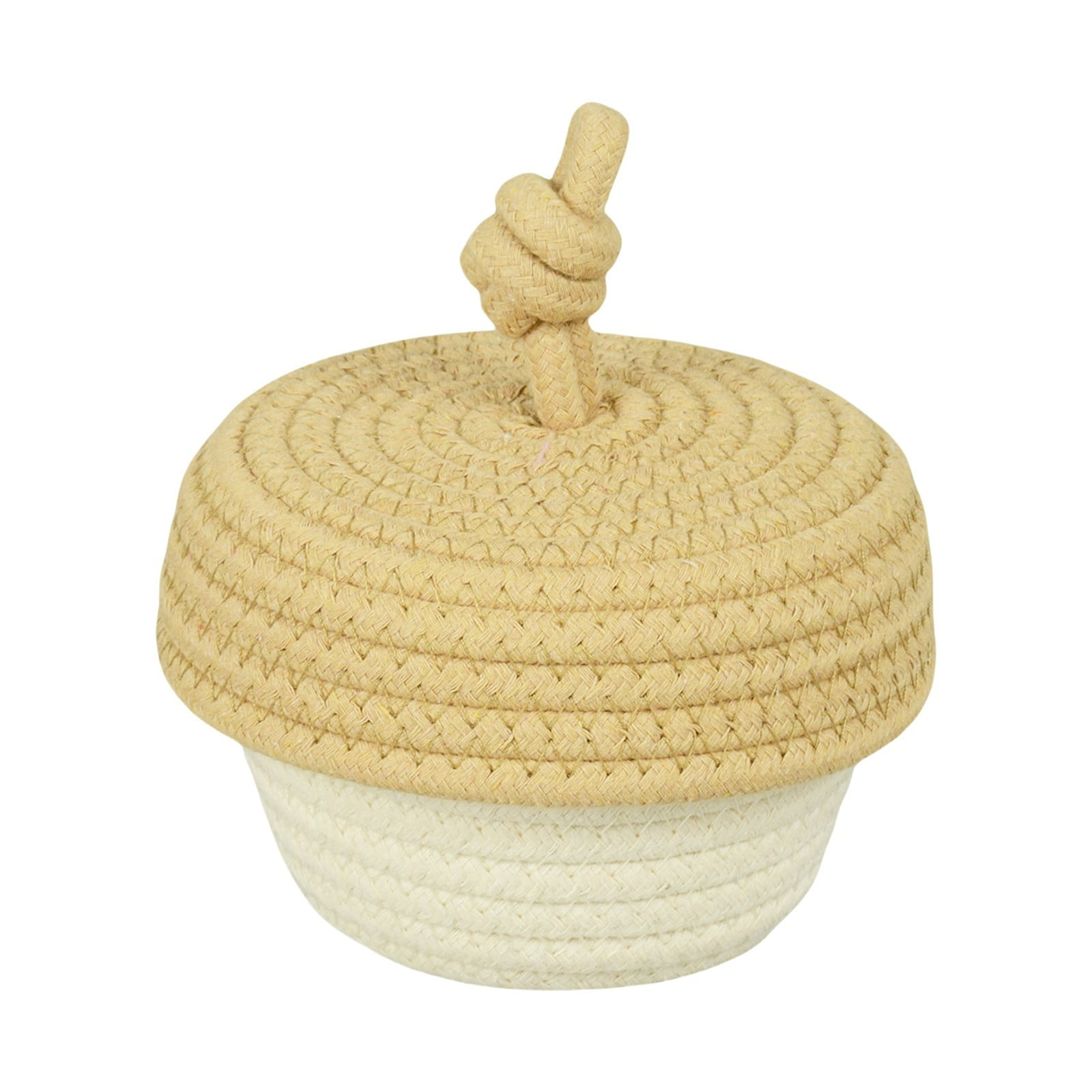 Yonrjhukm Mini Storage Box for Jewelry, Key, and Stationery, Cotton ...