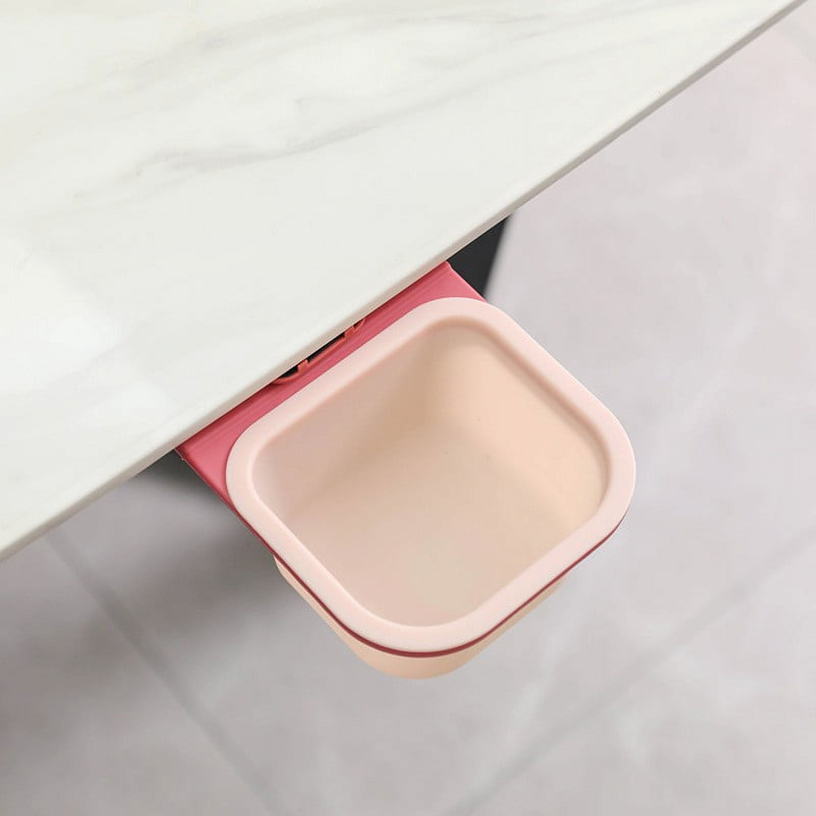 Yonrjhukm Multifunctional Desktop Rotating Garbage Can, Hidden Storage ...