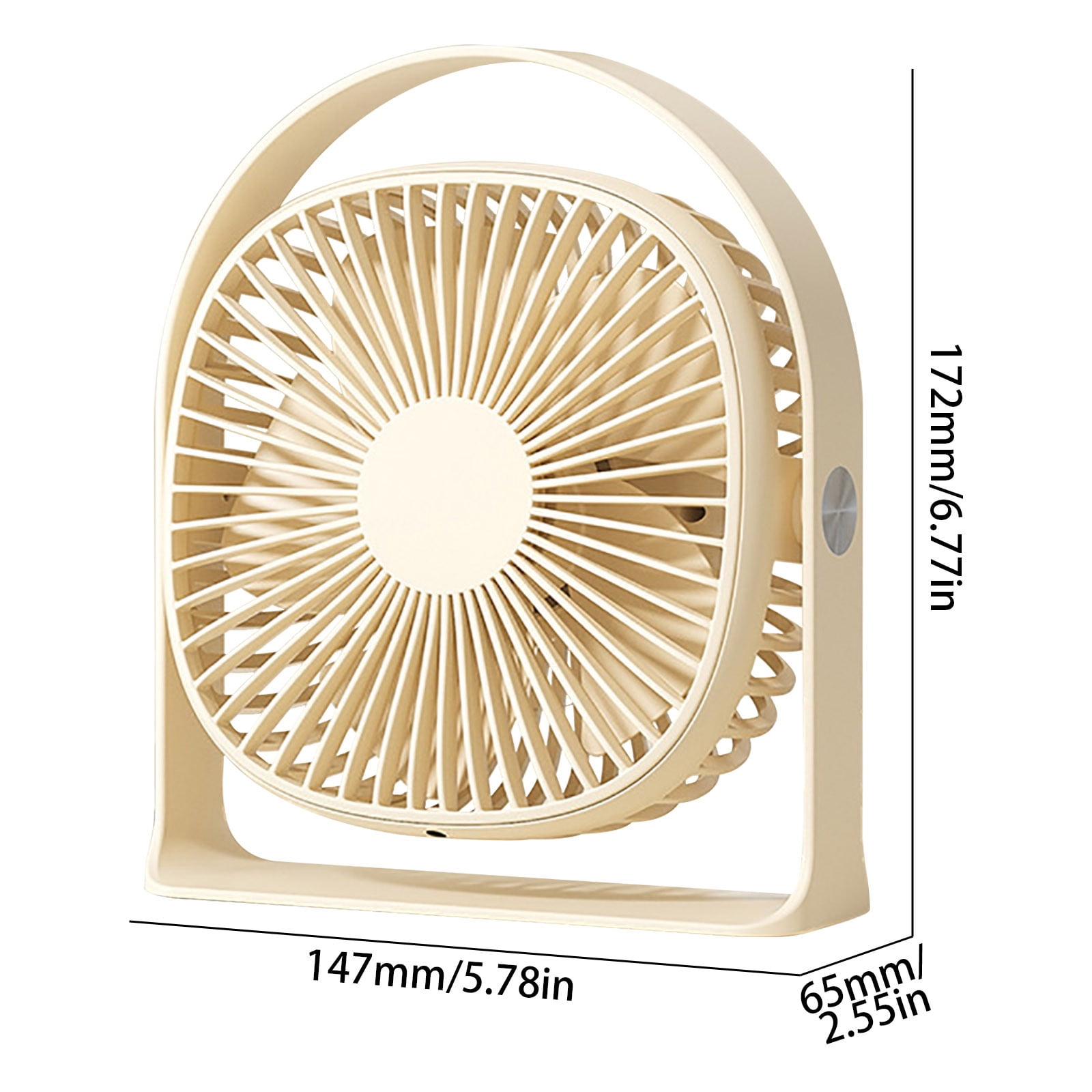 Yonrjhukm New USB Office Small Electric Fan Desktop Small Electric Fan ...