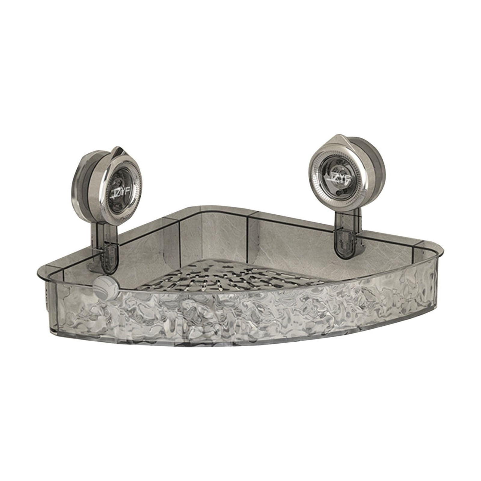 Yonrjhukm No Drill Clear Wall Caddy Light Luxury Style Glacier Pattern ...