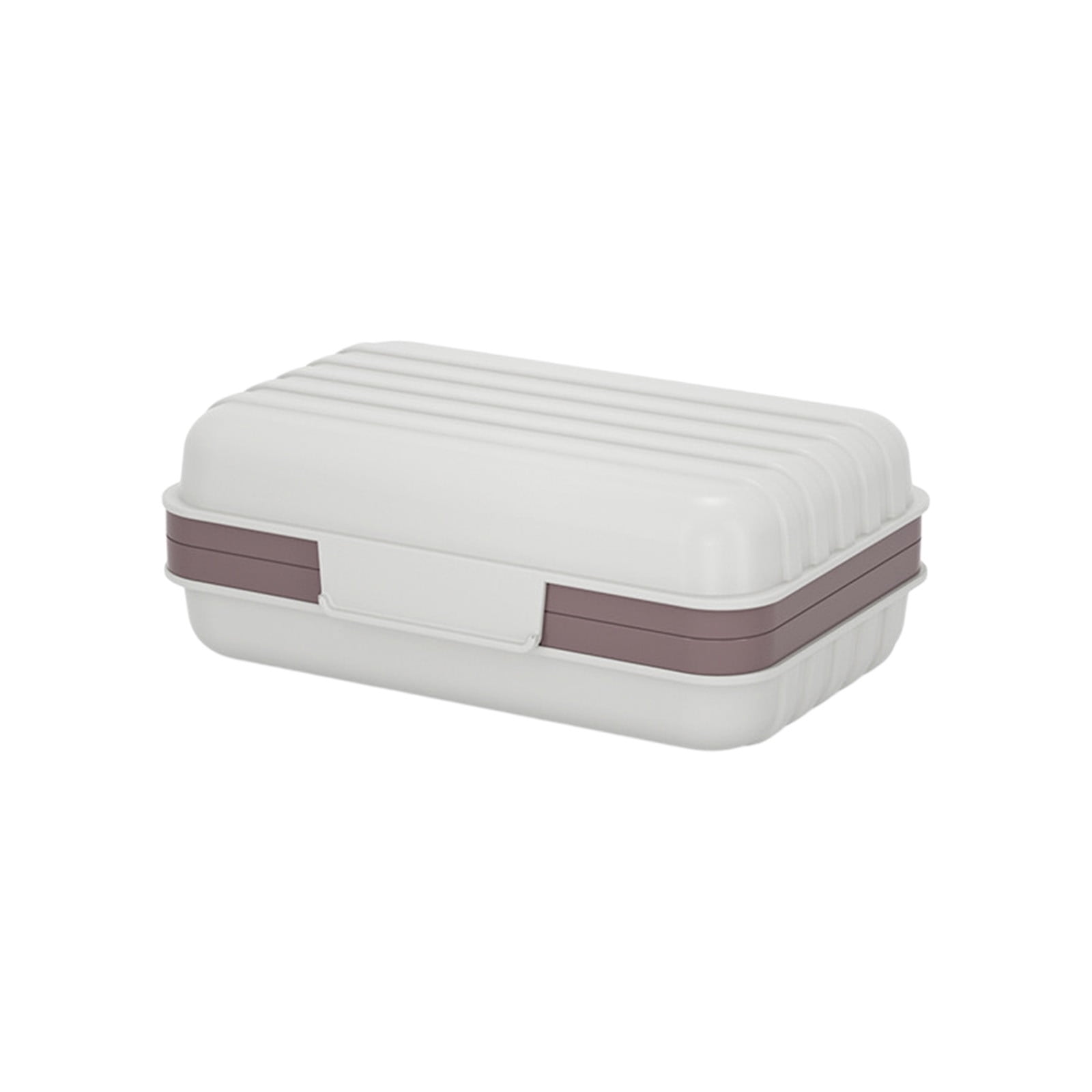 Yonrjhukm Portable Travel Soap Box with Lid, Thickened Plastic Soap ...