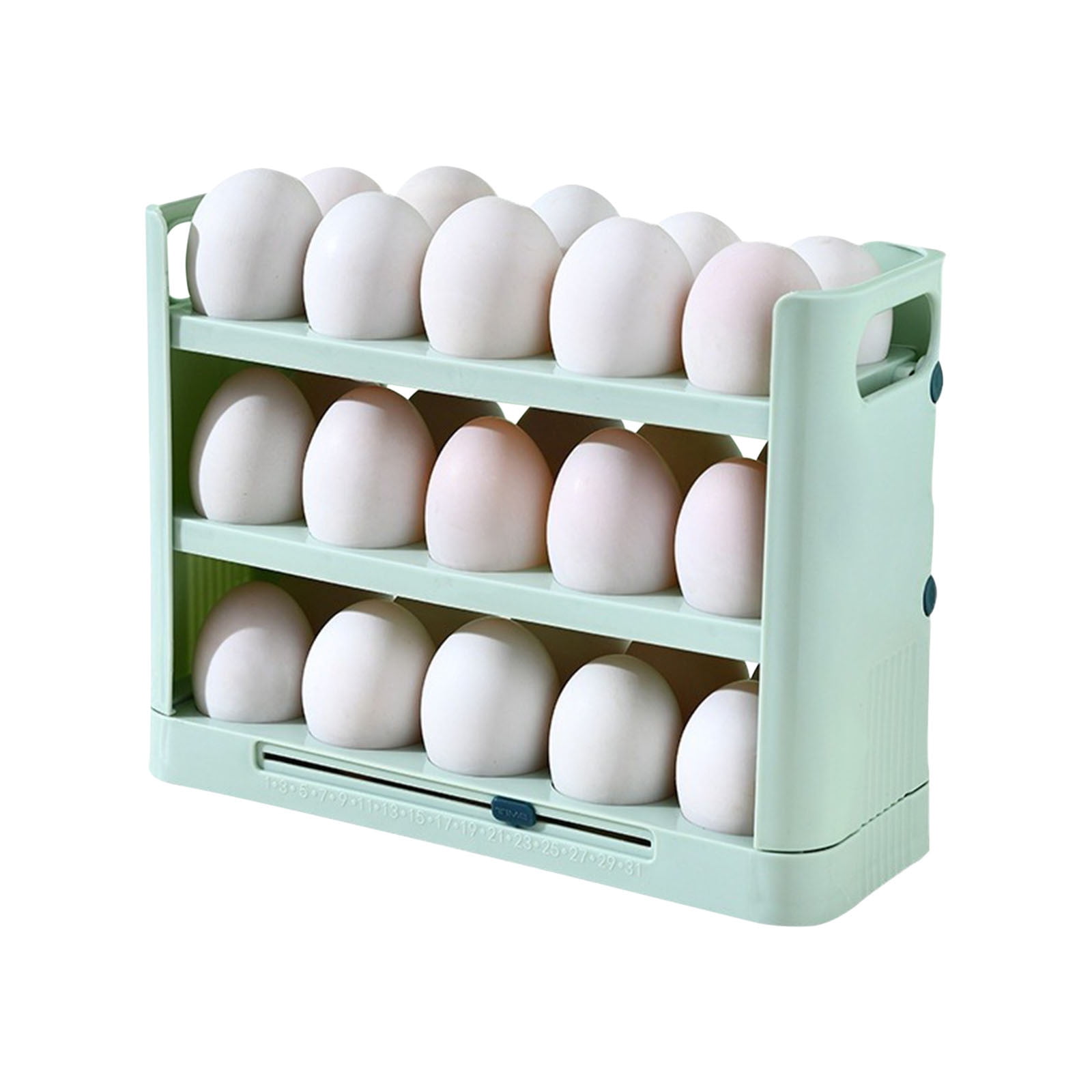 Yonrjhukm Refrigerator Side Door Storage Box, Food Grade Egg Organizer ...