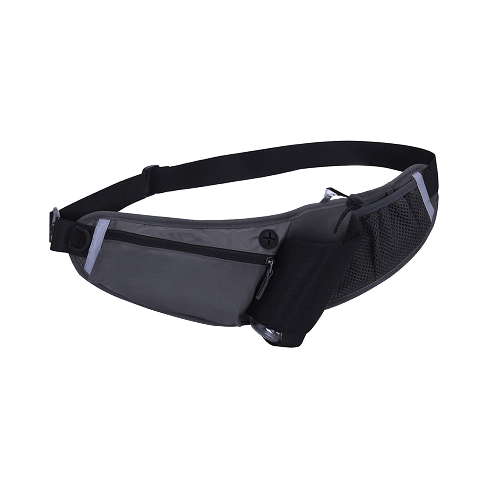 Yonrjhukm Running Belt with Water Bottle Sports Pack Waist Bag for Men ...