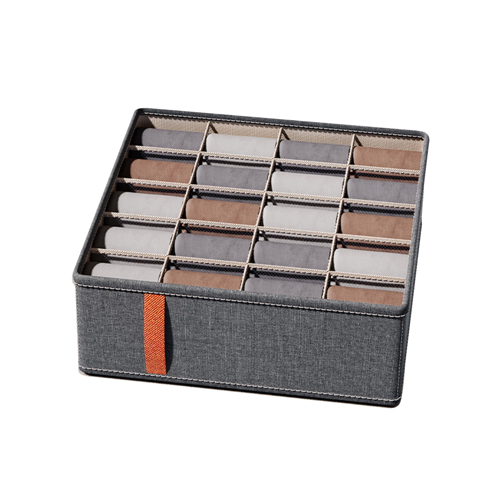 Yonrjhukm Sock Drawer Organizer for Women, Clothing Storage Box for ...