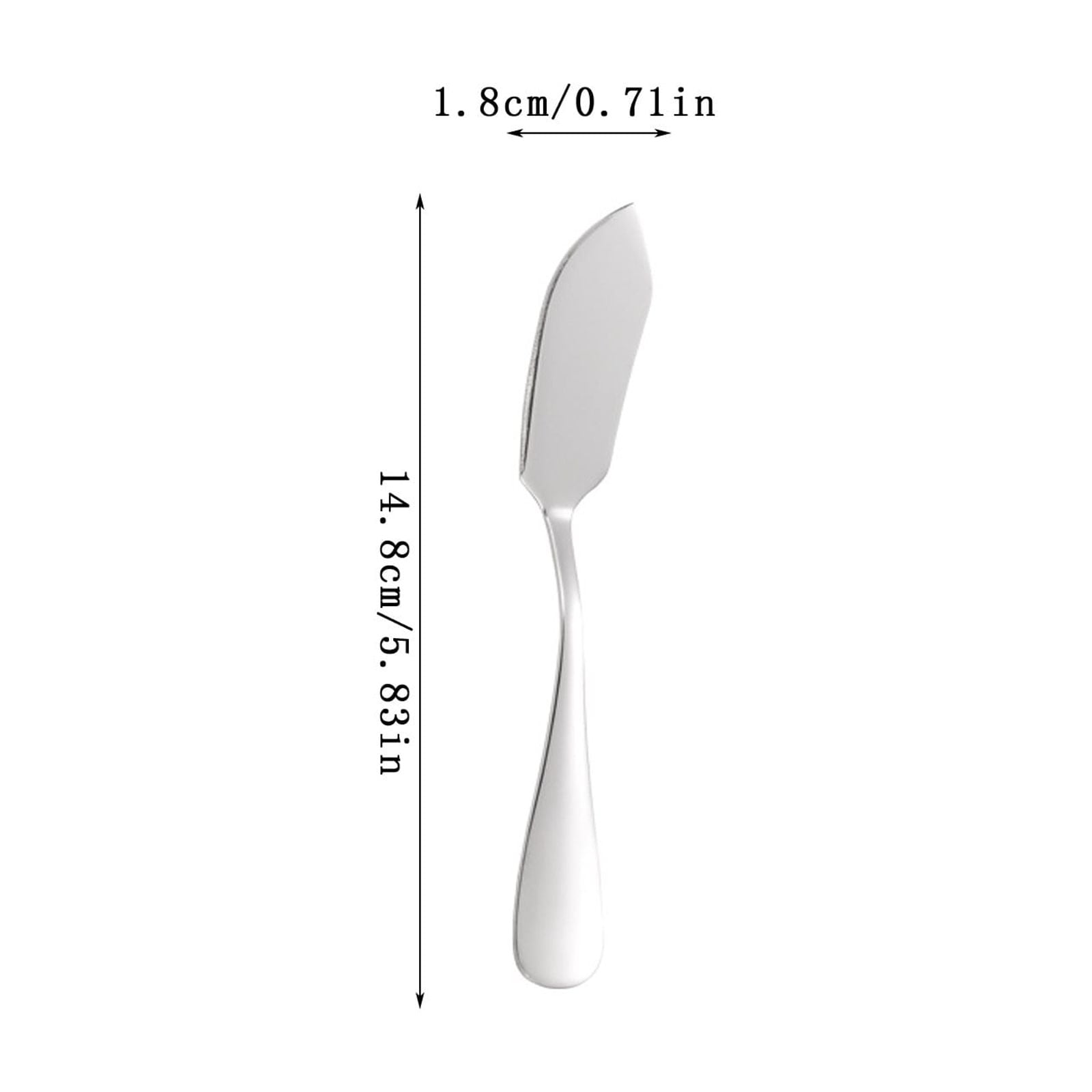 Yonrjhukm Stainless Steel Butter Spatula Butter Spatula Cheese Spatula ...
