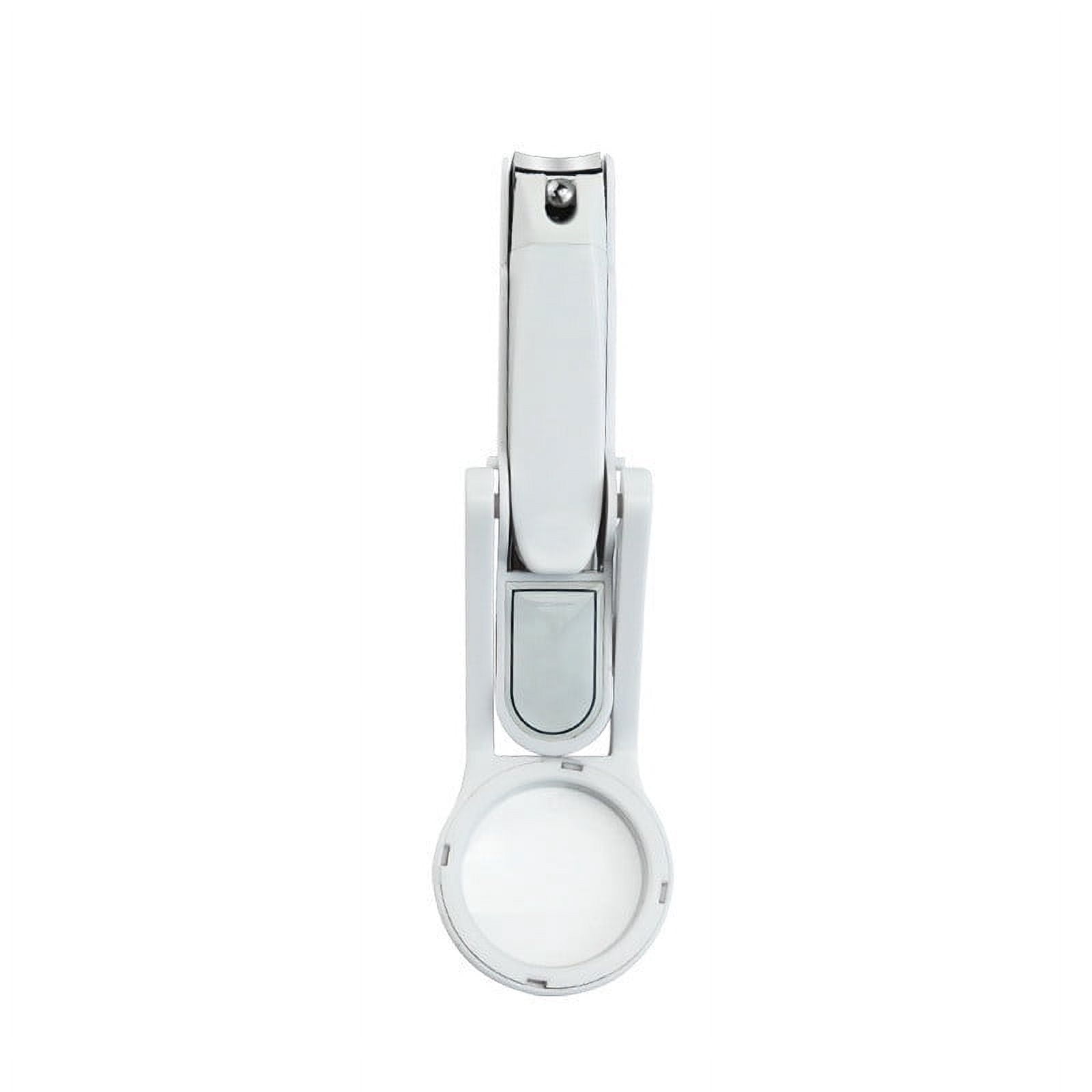 Yonrjhukm Stainless Steel Glass Nail Clippers, Ergonomic Rotating ...