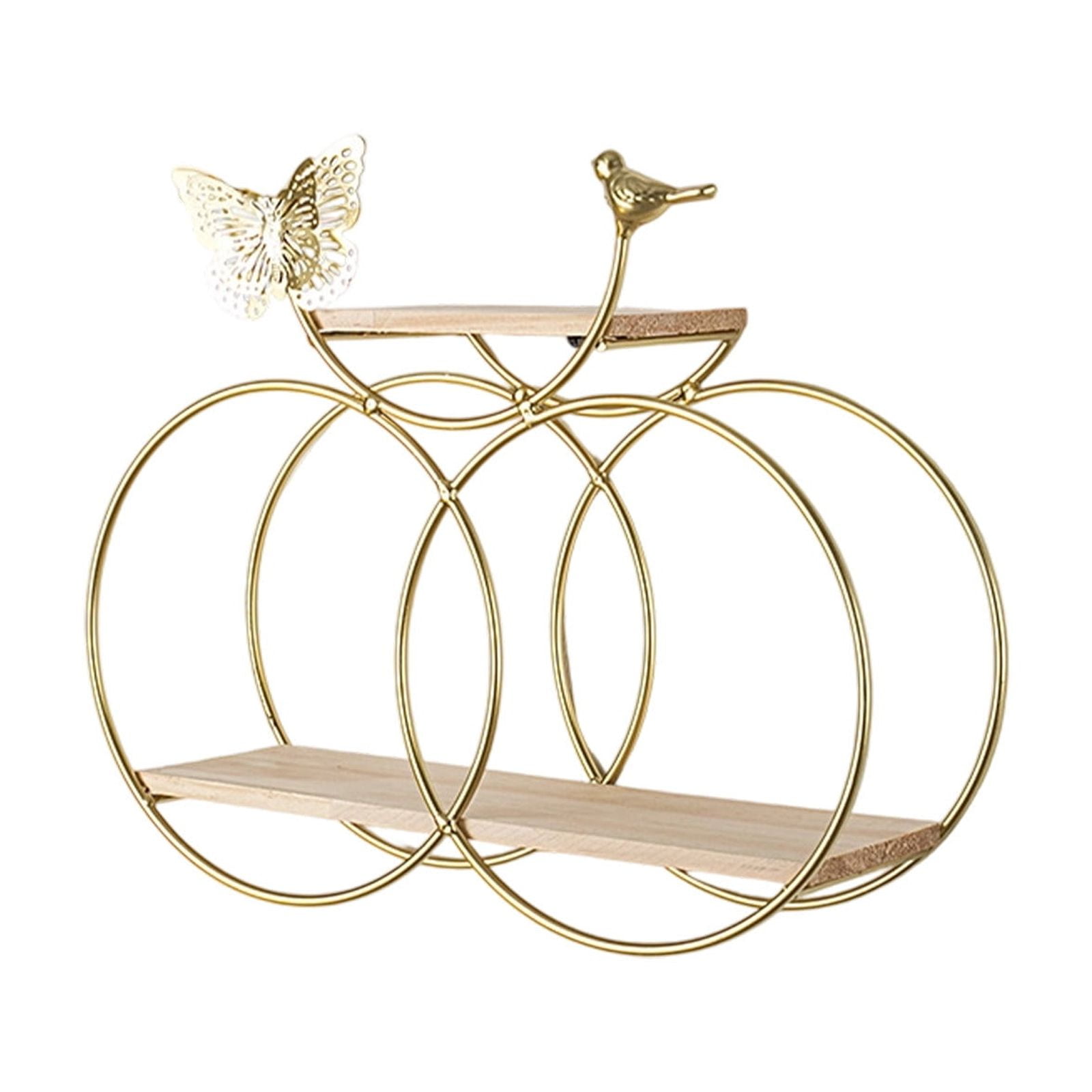 Yonrjhukm Wall Mounted Storage Shelf, Luxurious Living Room Decoration ...