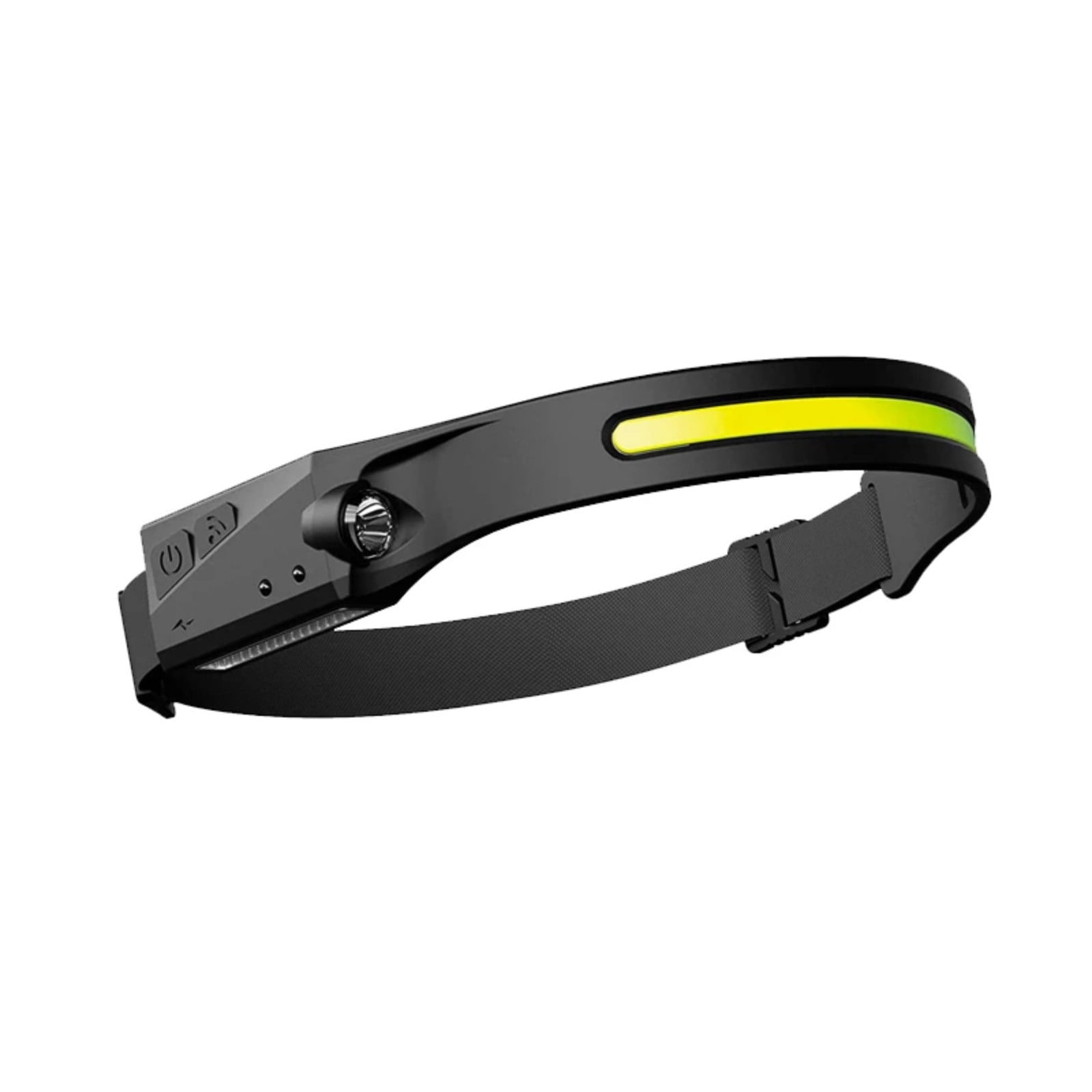 Yonrjhukm Waved Induction COB Headlight Outdoor Cycling USB ...