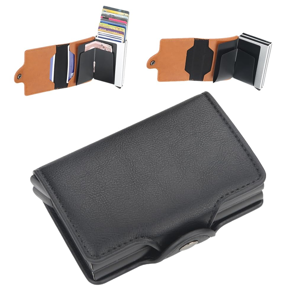 Yonynn Wallet for Men Pop up Card Holder, Minimalist Design for Front ...