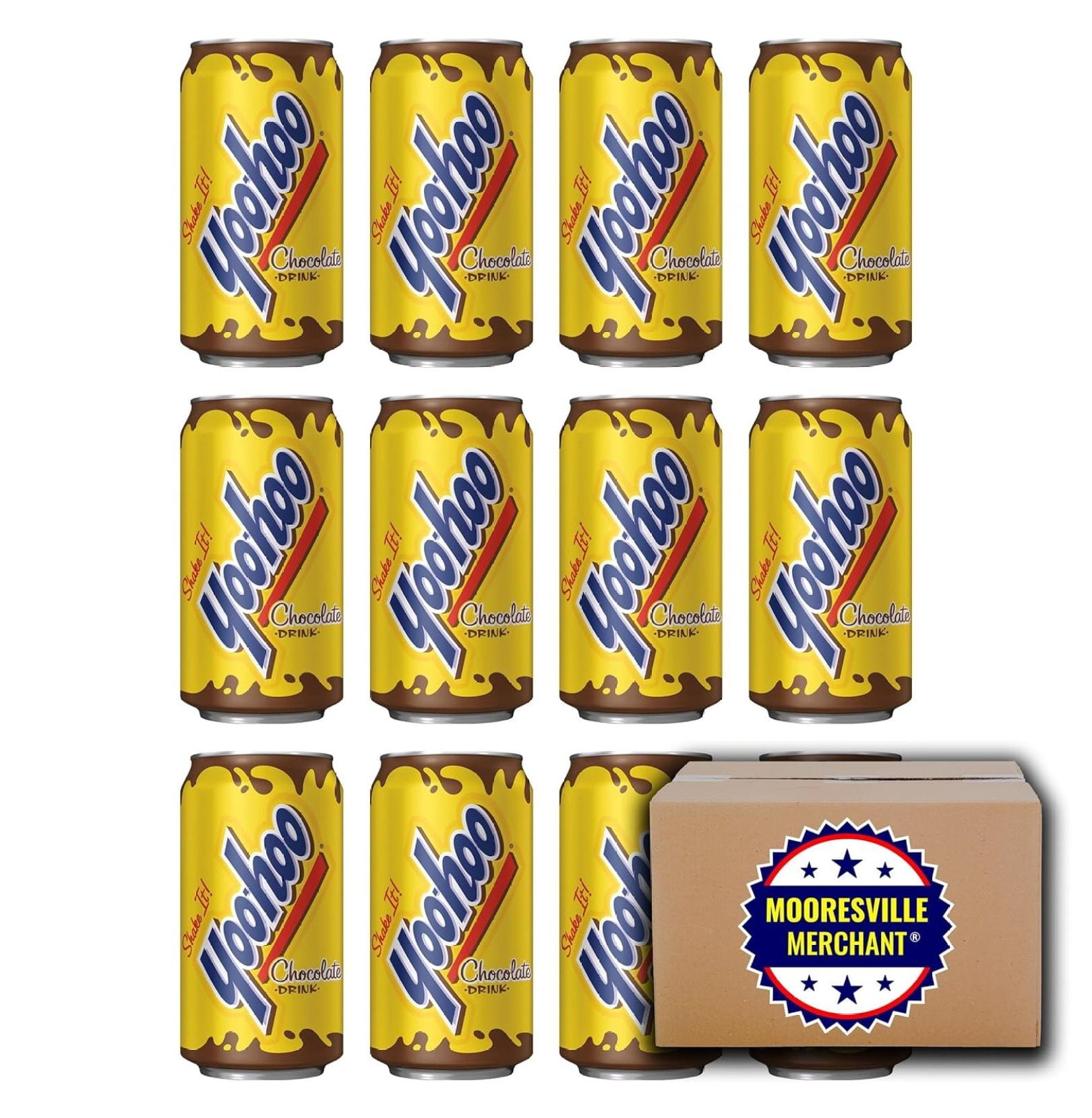 Yoo Hoo Chocolate Drink, 12 Oz Cans, 12 Pack, In Evarixsmt Safe Ship ...
