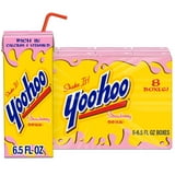 Yoo-hoo Strawberry Drink, 6.5 fl oz, 8 Pack Boxes - Walmart.com