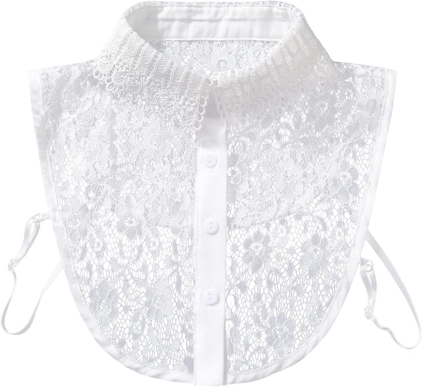 YooGuoGuo Fake Collar Lace Detachable Dickey Collar Blouse Half Shirts ...