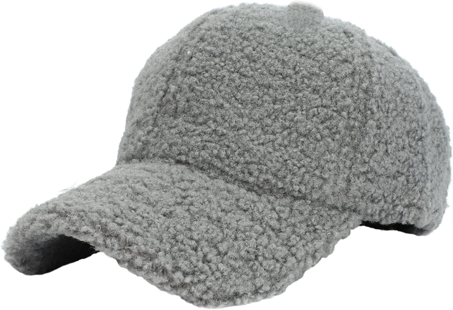 YooGuoGuo Fuzzy Sherpa Baseball Caps for Women Teddy Fleece Hip Hop ...