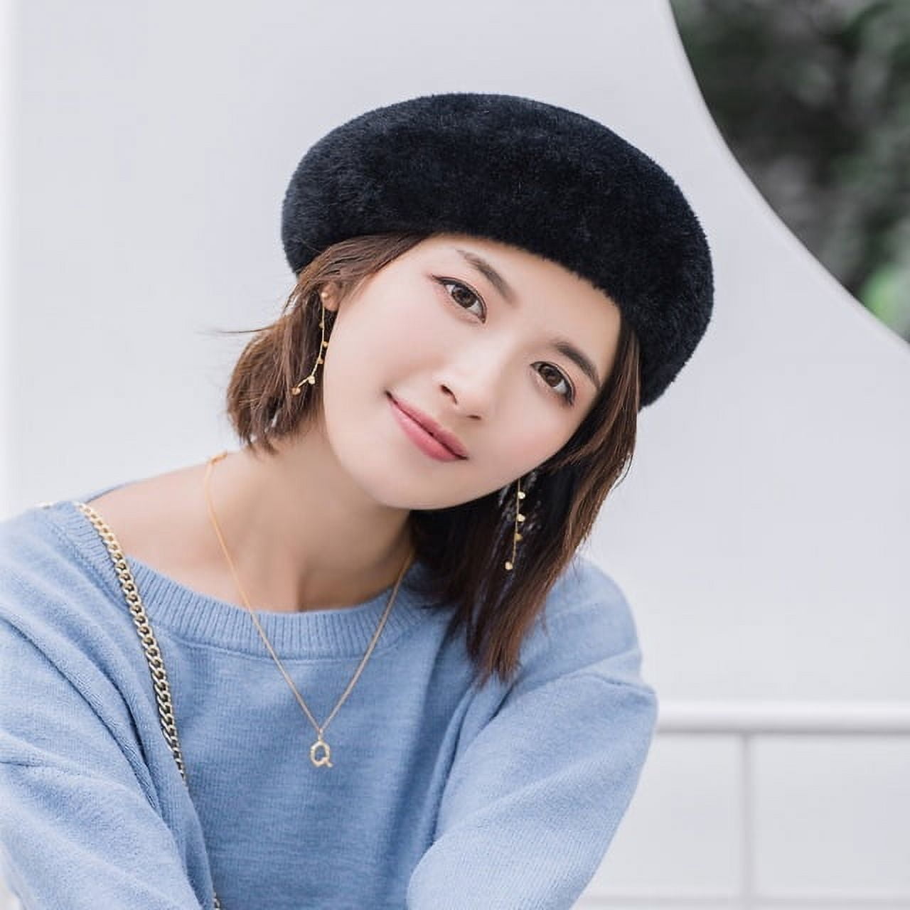 YooGuoGuo Lady spring Winter Berets Hat Painter style hat Women mink ...