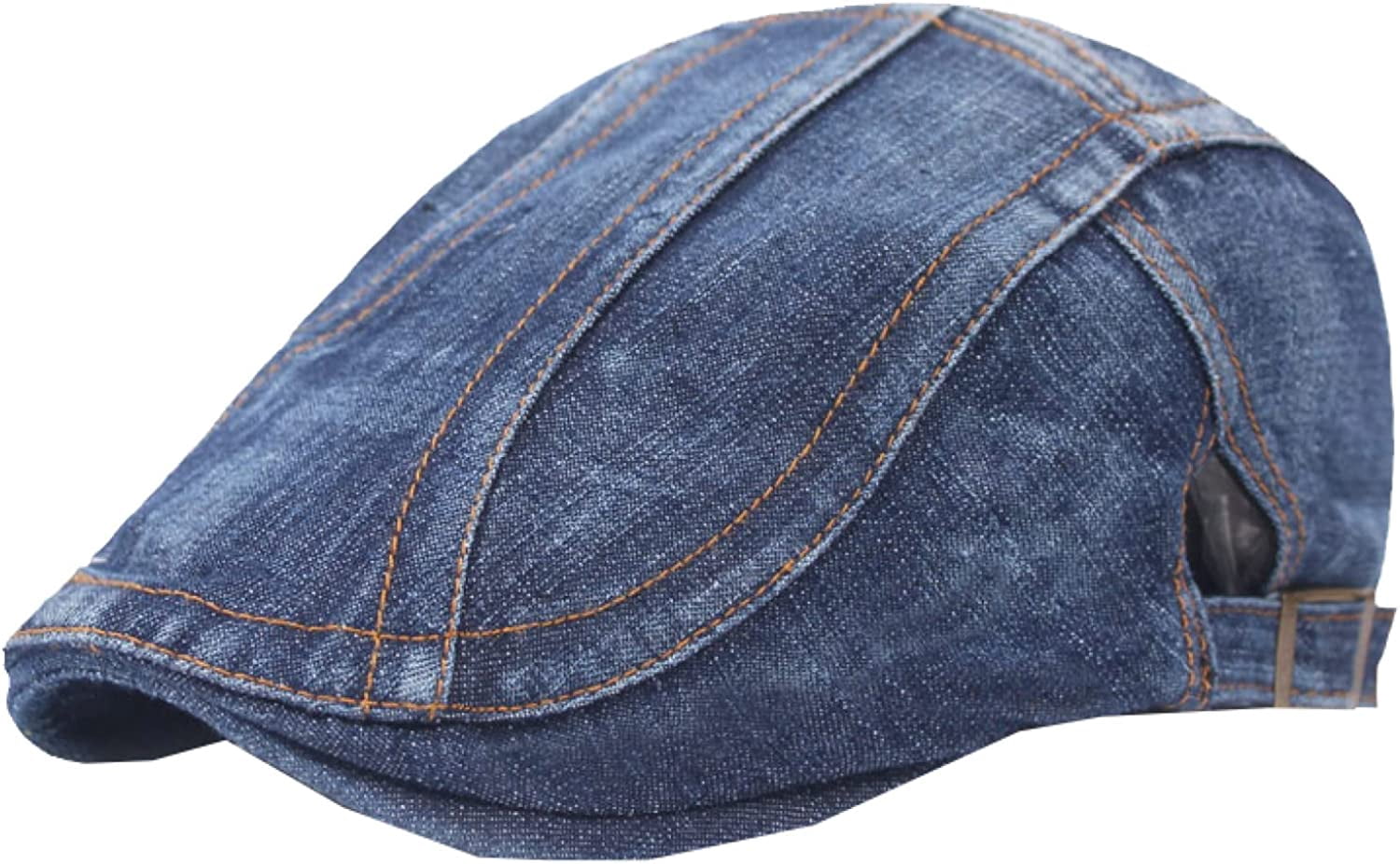 YooGuoGuo Newsboy Hats for Women Unisex Denim Flat Driving Hat Cap ...