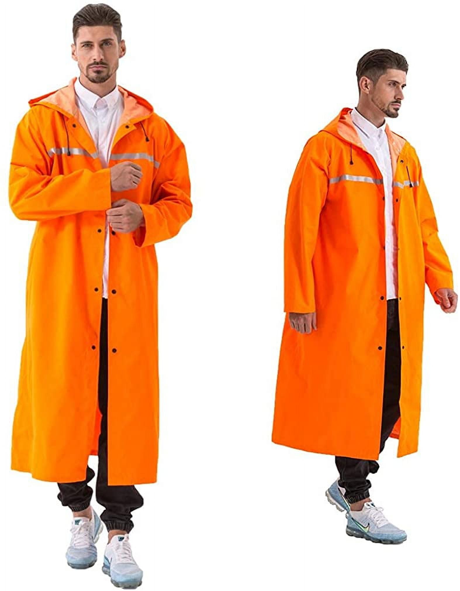 YooGuoGuo Rain Coats for Adults Rain Ponchos with Hoods Man Lightweight ...