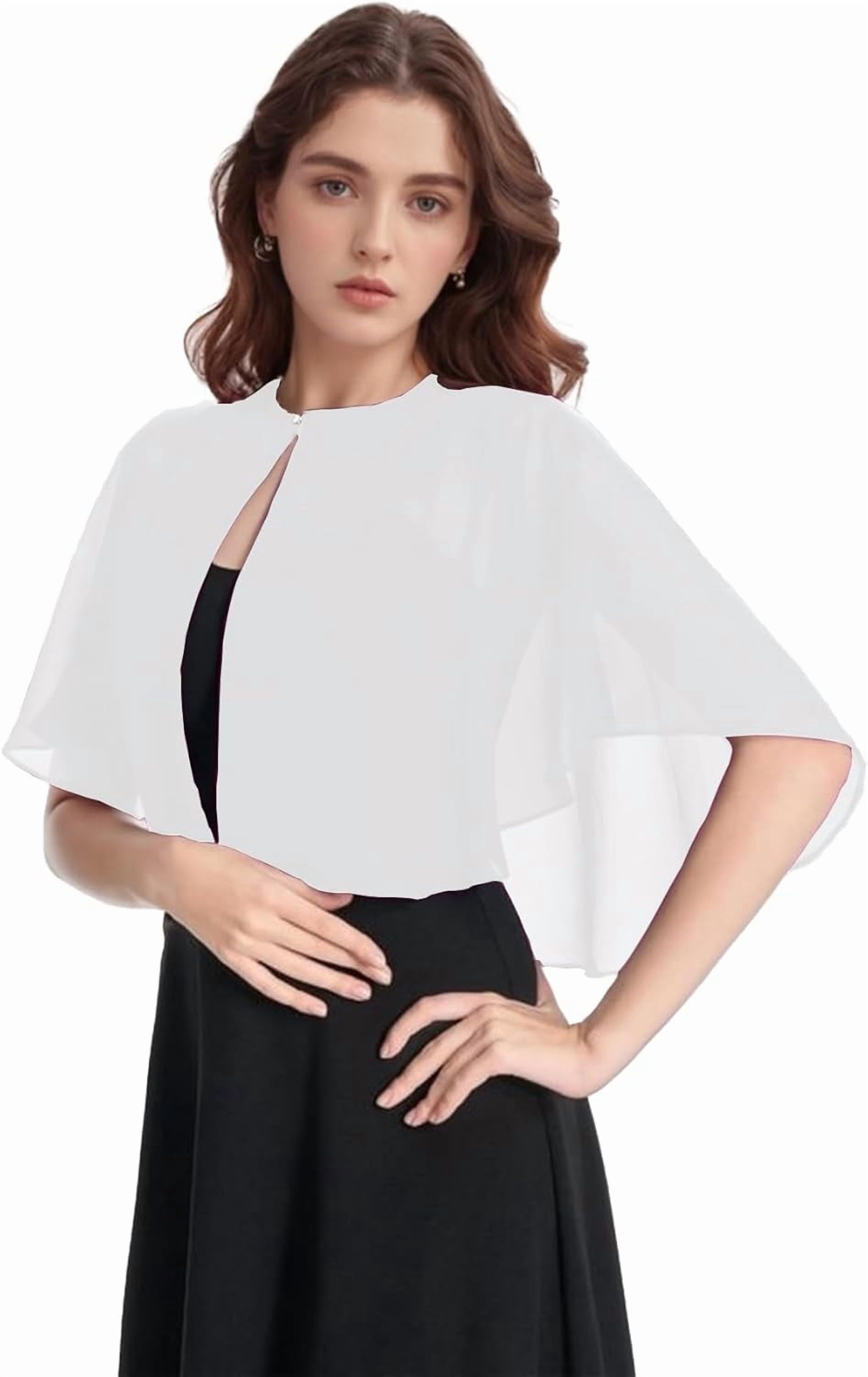 YooGuoGuo Soft Chiffon Shawl Wraps Shrug for Evening Dress Wedding ...