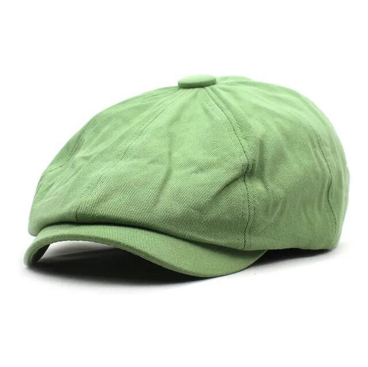 YooGuoGuo Solid Cotton Newsboy Caps Men Flat Peaked Cap Women Painter ...