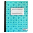 Yoobi Composition Book, College Ruled - Aqua Eyes Closed - Walmart.com