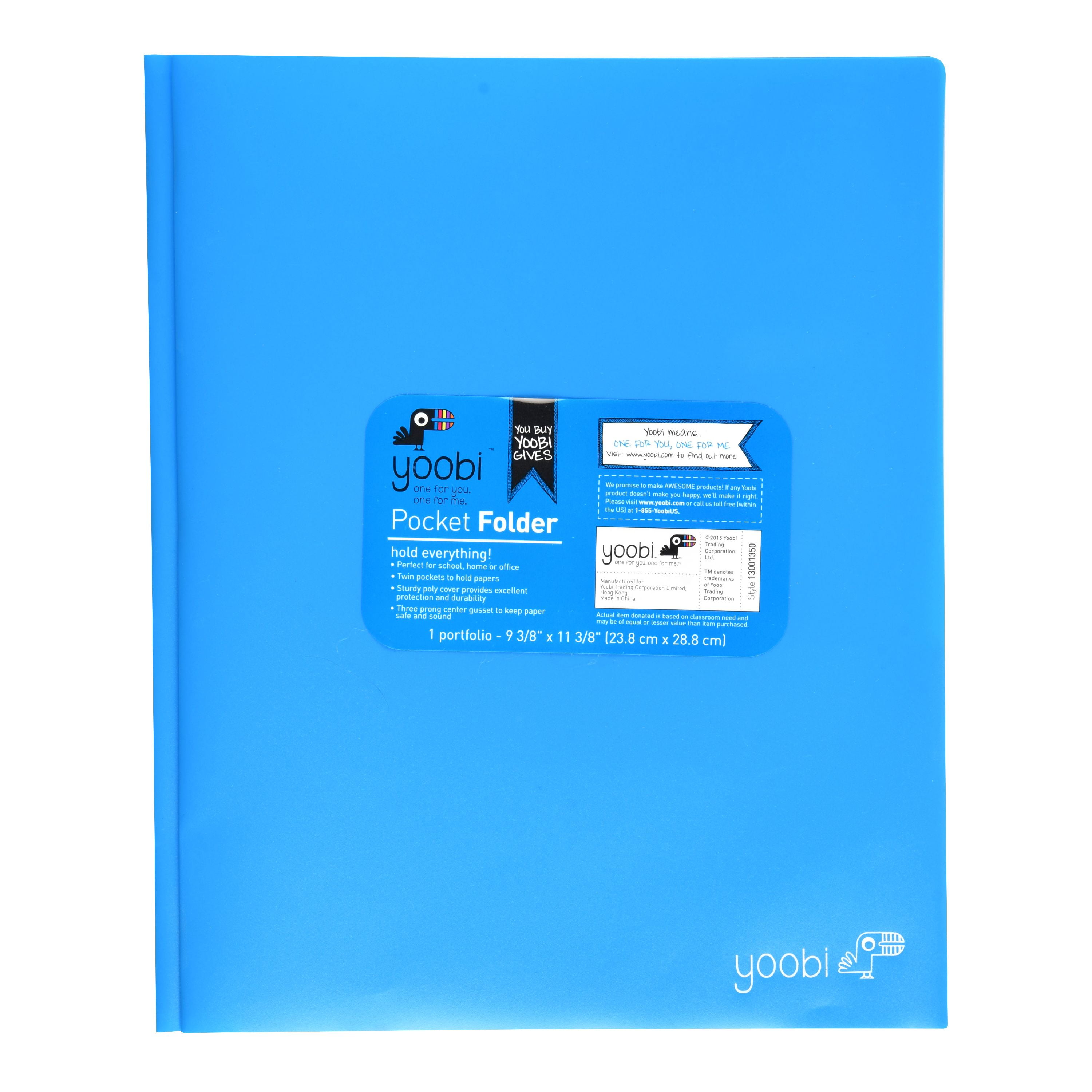 Yoobi, POLY FOLDER - Walmart.com
