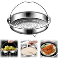 Yooci Medium Stainless Steel Steamer Basket, Food Grade 304 Round ...