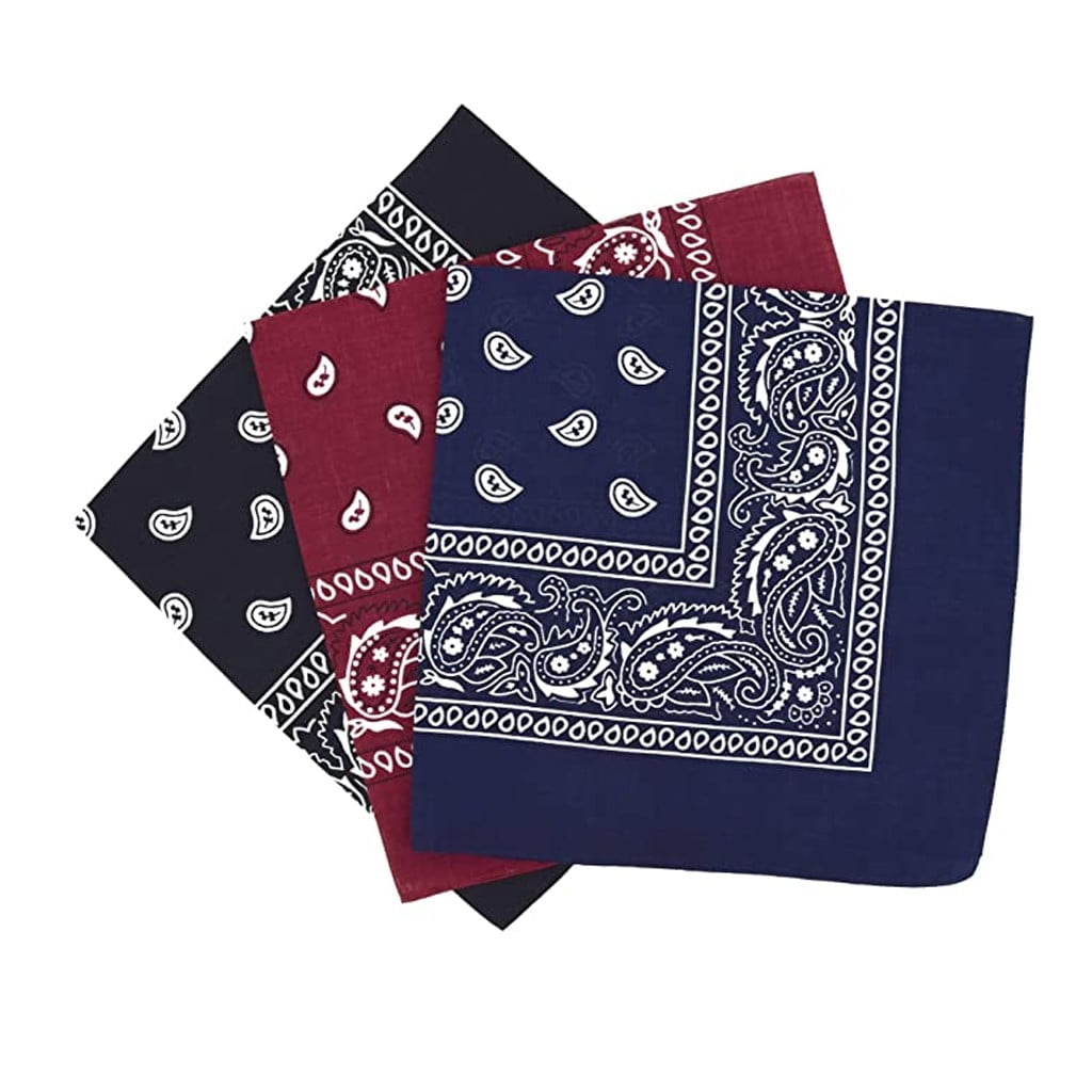 Yoodem Bandana Handkerchief Double-sided Printing Men's and Women's ...