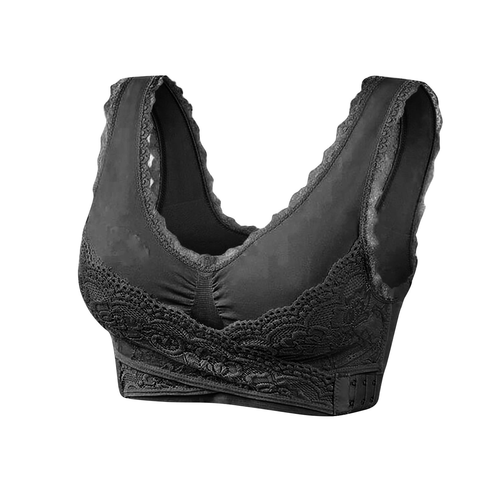 Yoodem Bras for Women Womens Underwear Push Up Front Buckle Lace Wipe ...