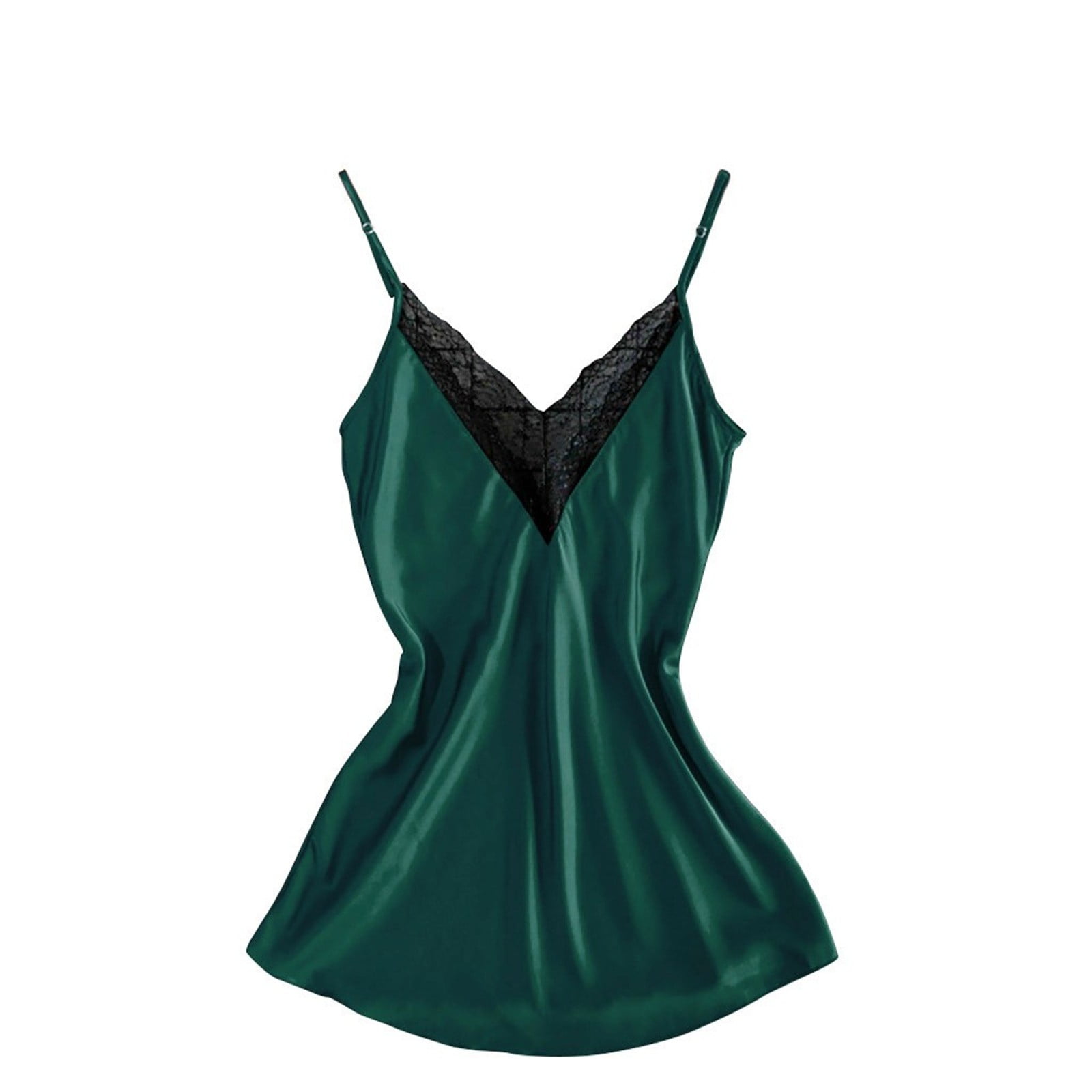 Yoodem Camisole Tops for Women Pajamas for Women Women's Lace Satin ...