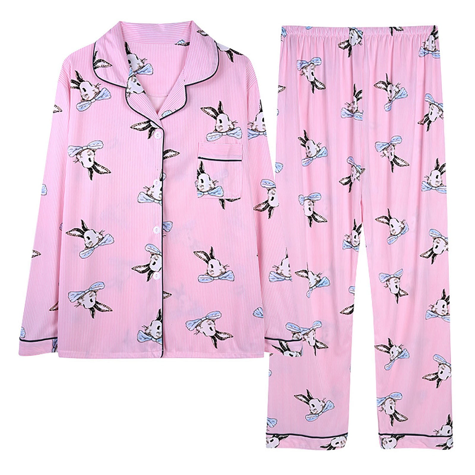 Yoodem Pajamas for Women Set Pajamas Women Autumn and Winter Long ...