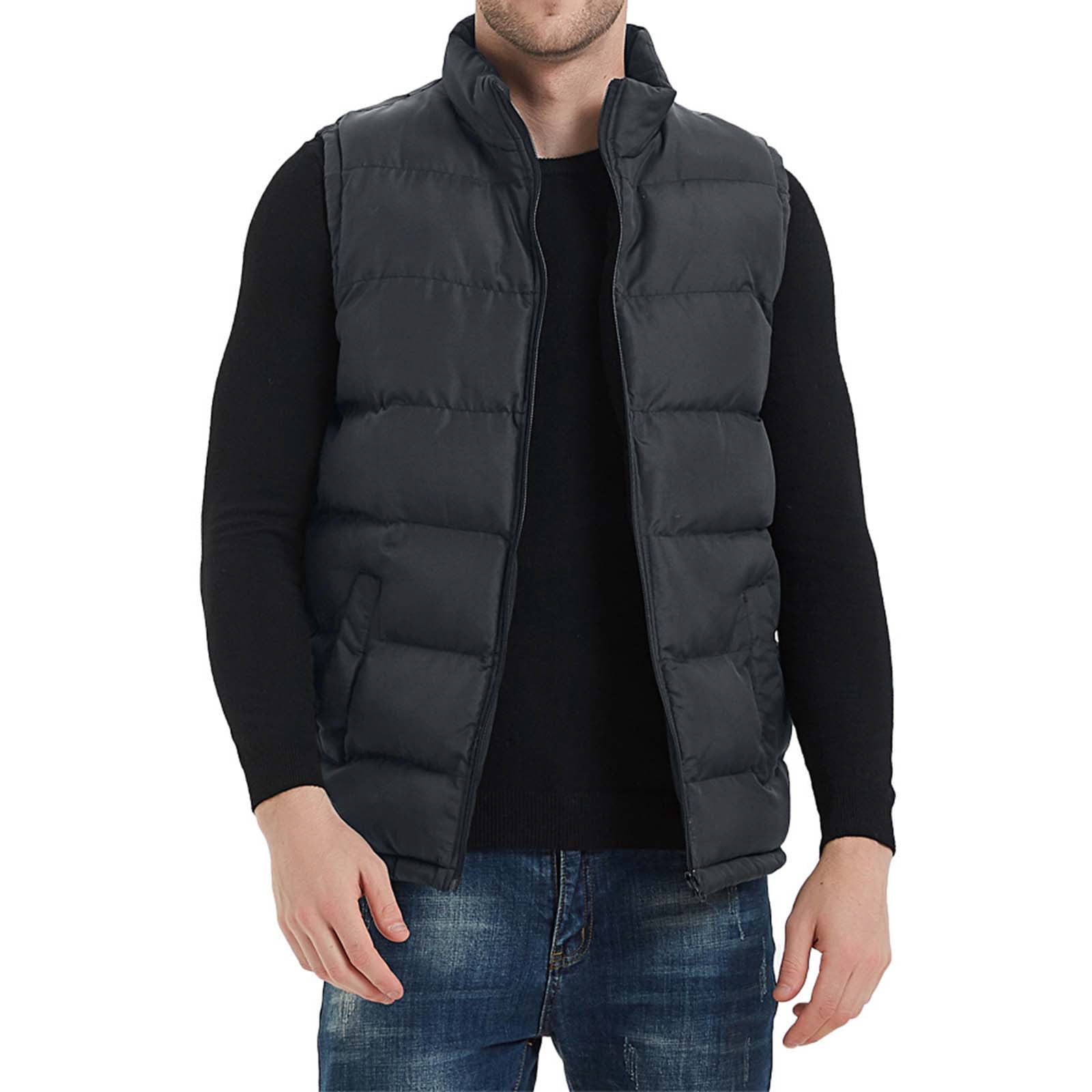 Yoodem Puffer Vest Cropped Puffer Vest Cropped Puffer Vest for Men ...